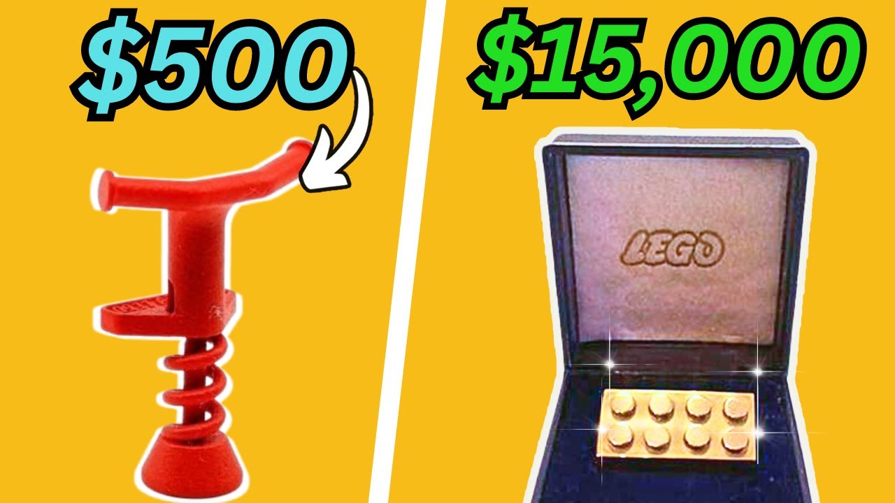 Most Expensive Lego Pieces… - YouTube