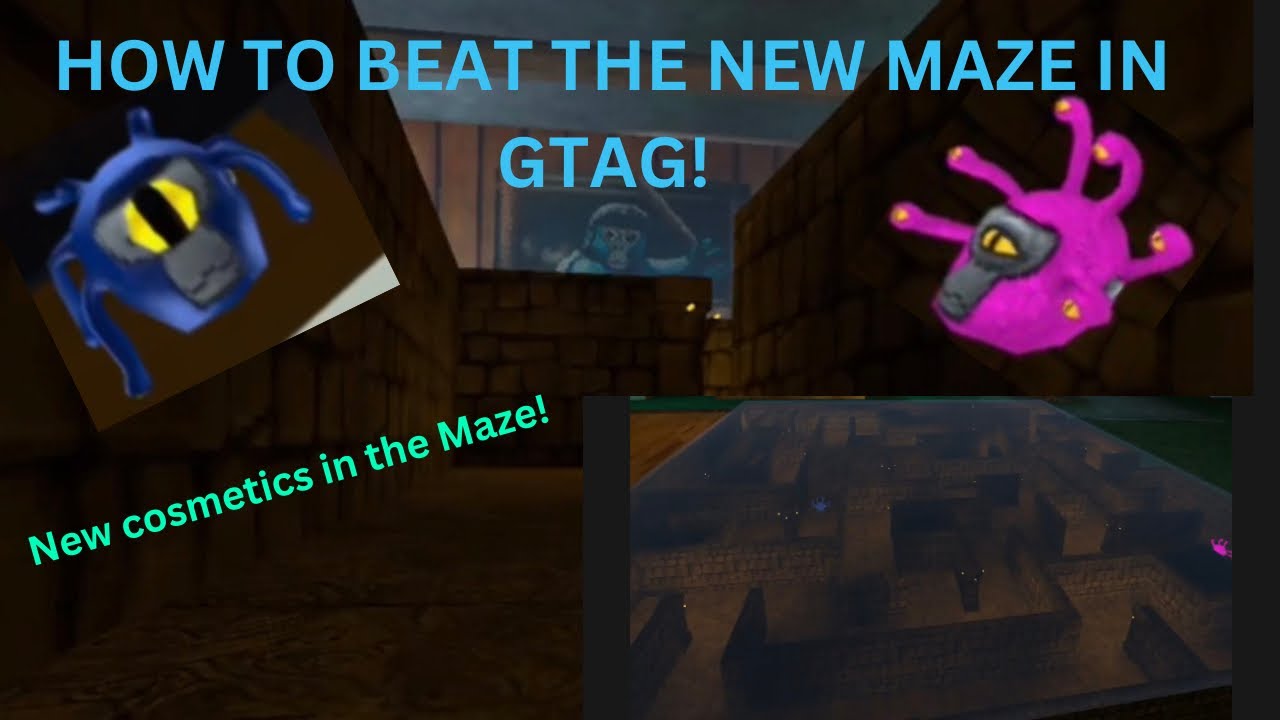 HOW TO BEAT THE NEW MAZE IN GTAG! Update - YouTube