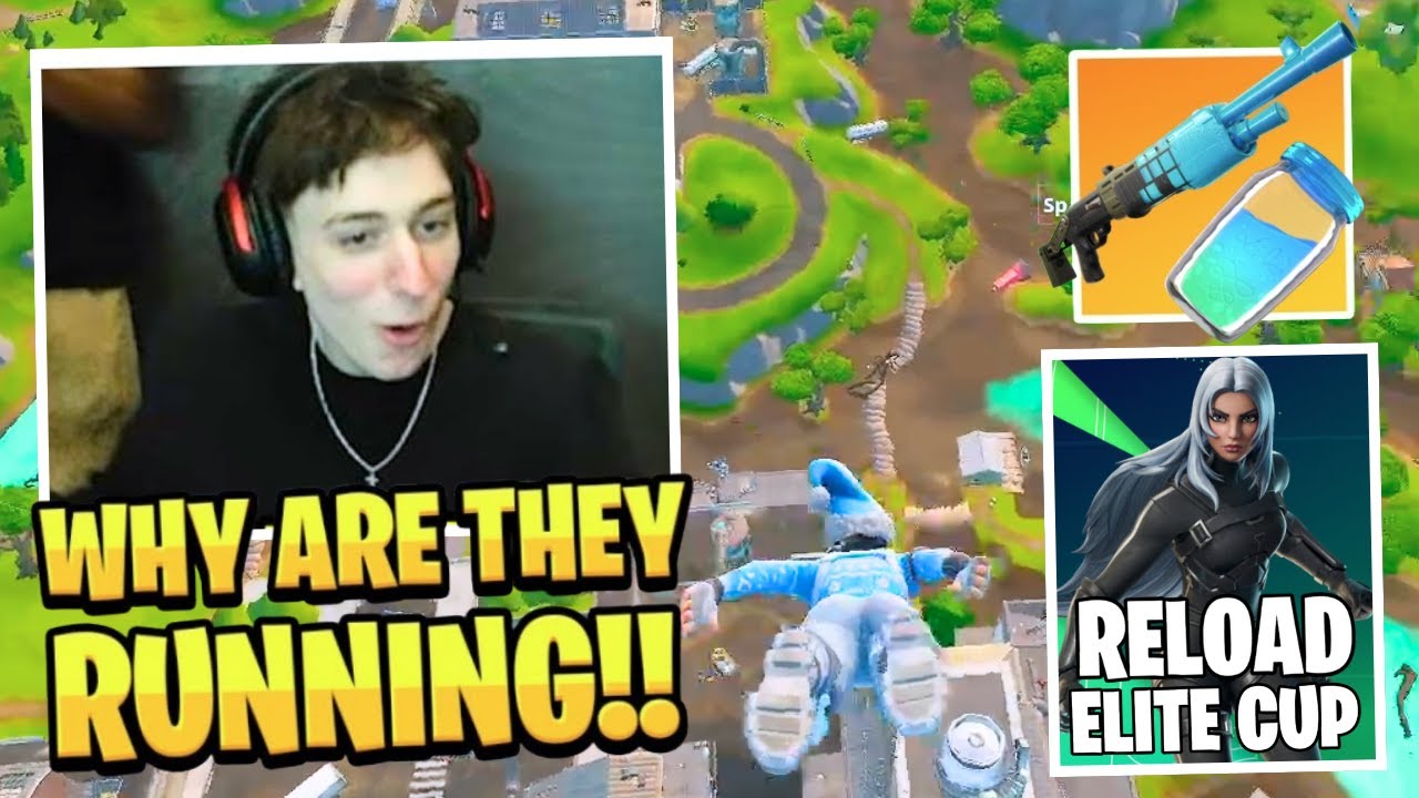 PeterBot HUNTS the Whole Lobby in Reload Elite Series! - YouTube