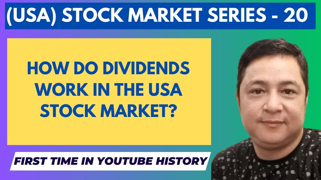 How do dividends work in the USA stock market? - YouTube
