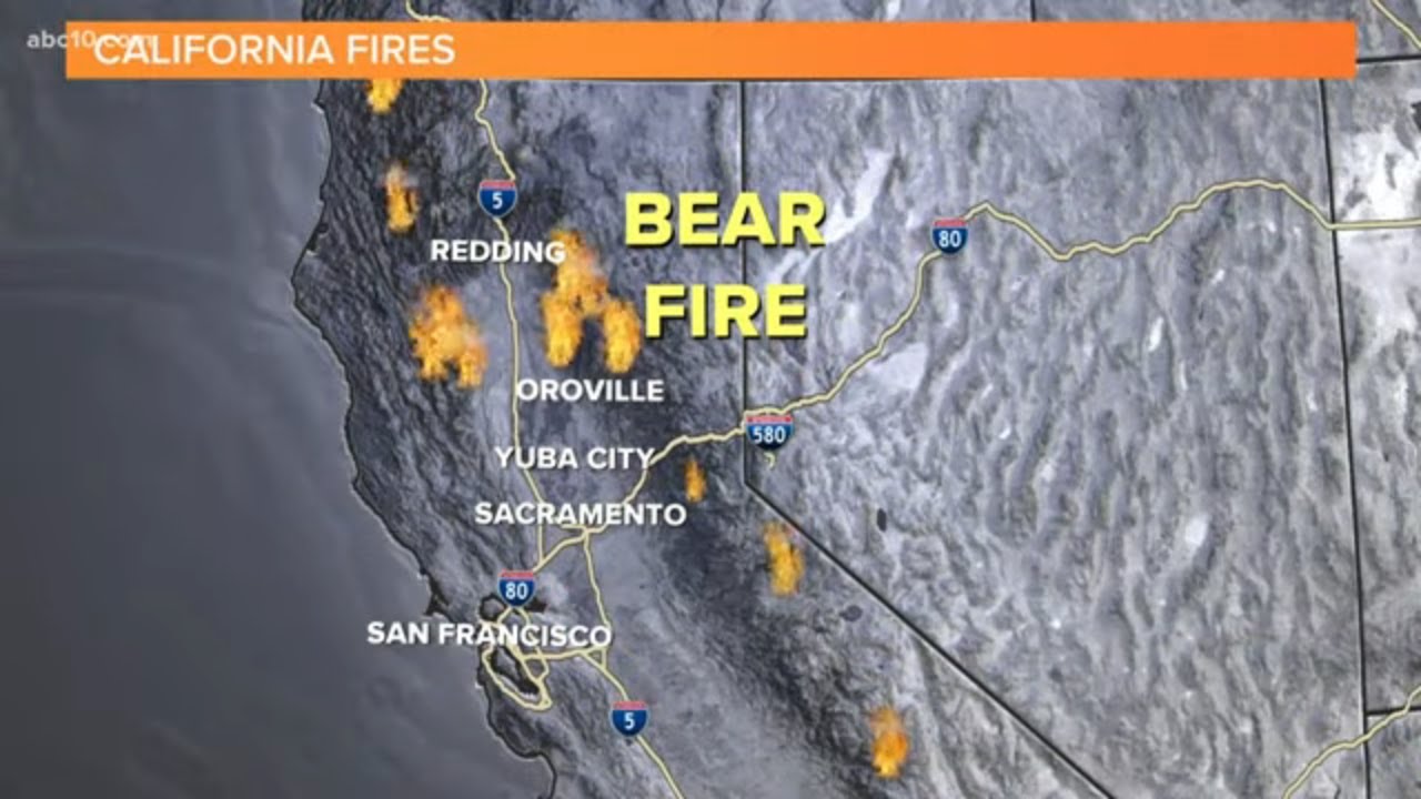 California Wildfire Forecast: September 11, 2020 - YouTube
