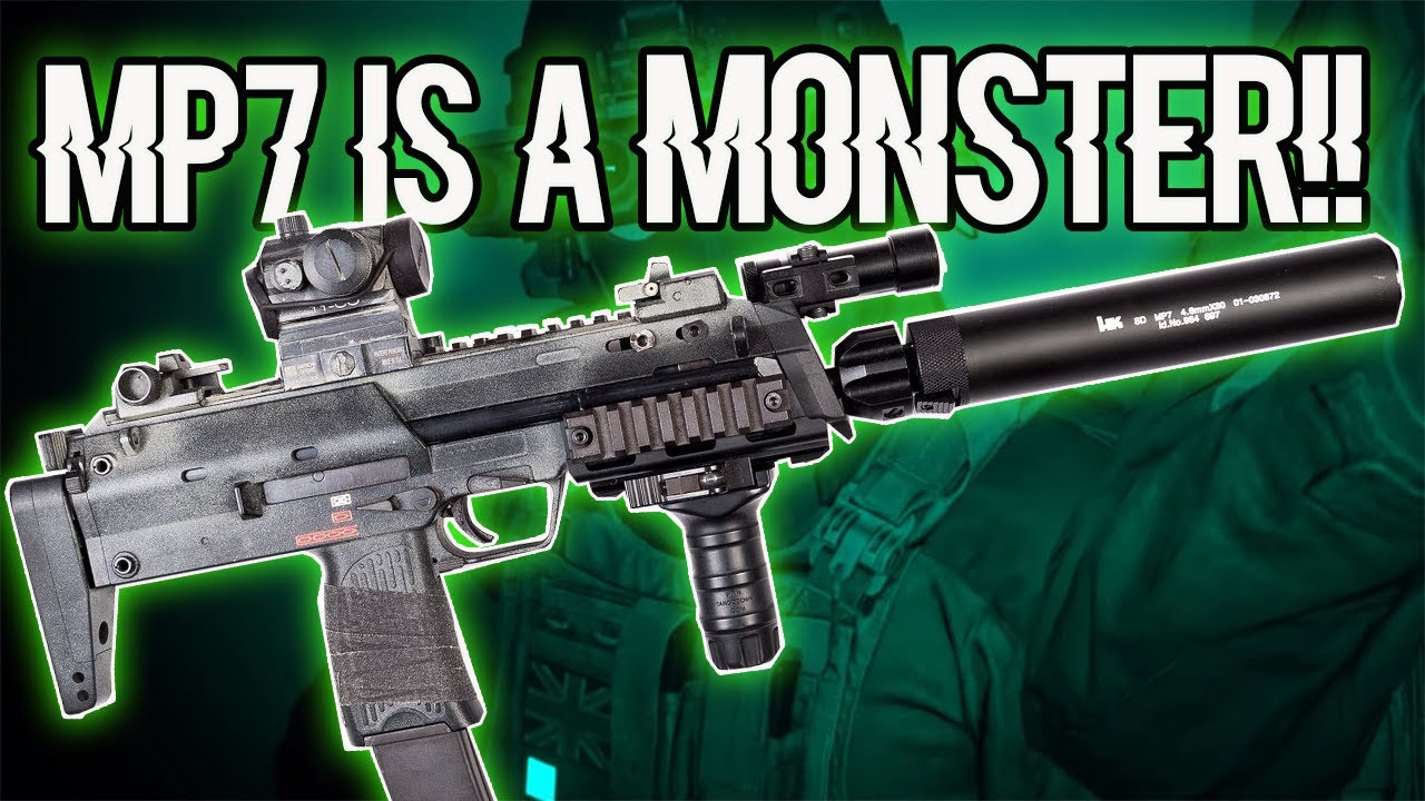 Realistic Airsoft MP7 is A BEAST! - YouTube