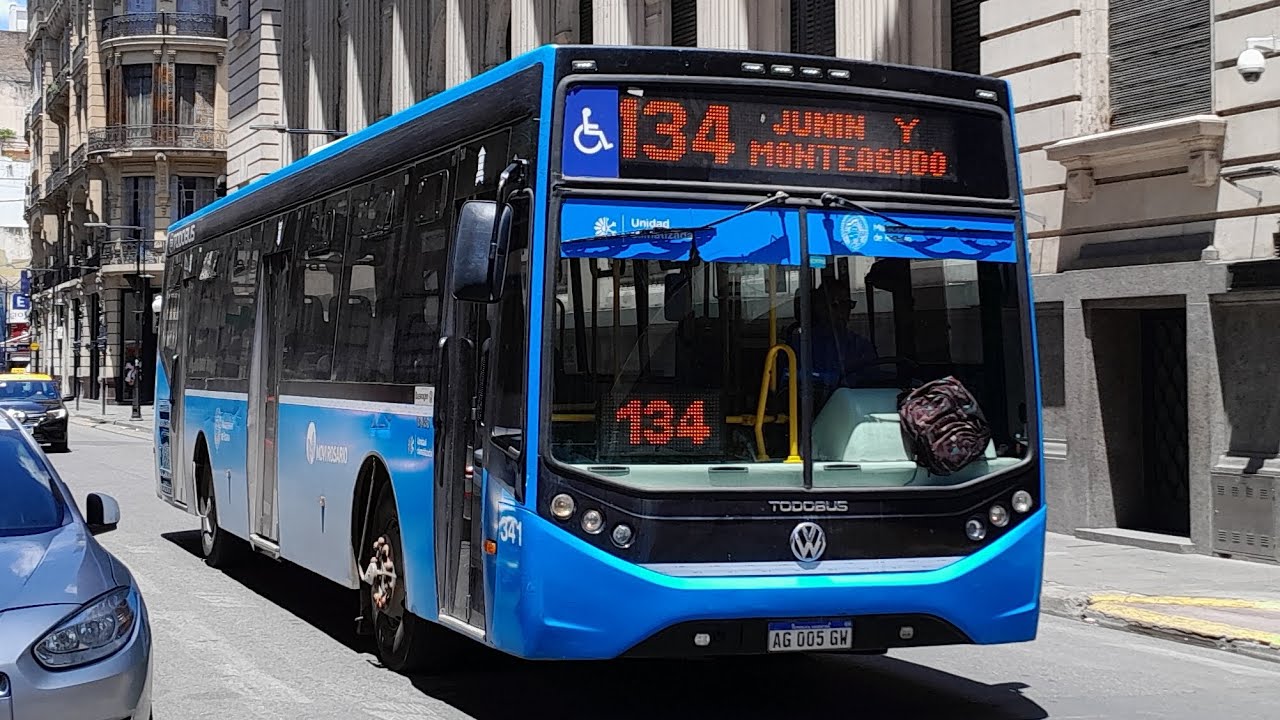 Línea 134 interno 341 Todo Bus Retiro Volkswagen 18-280 con aire ...