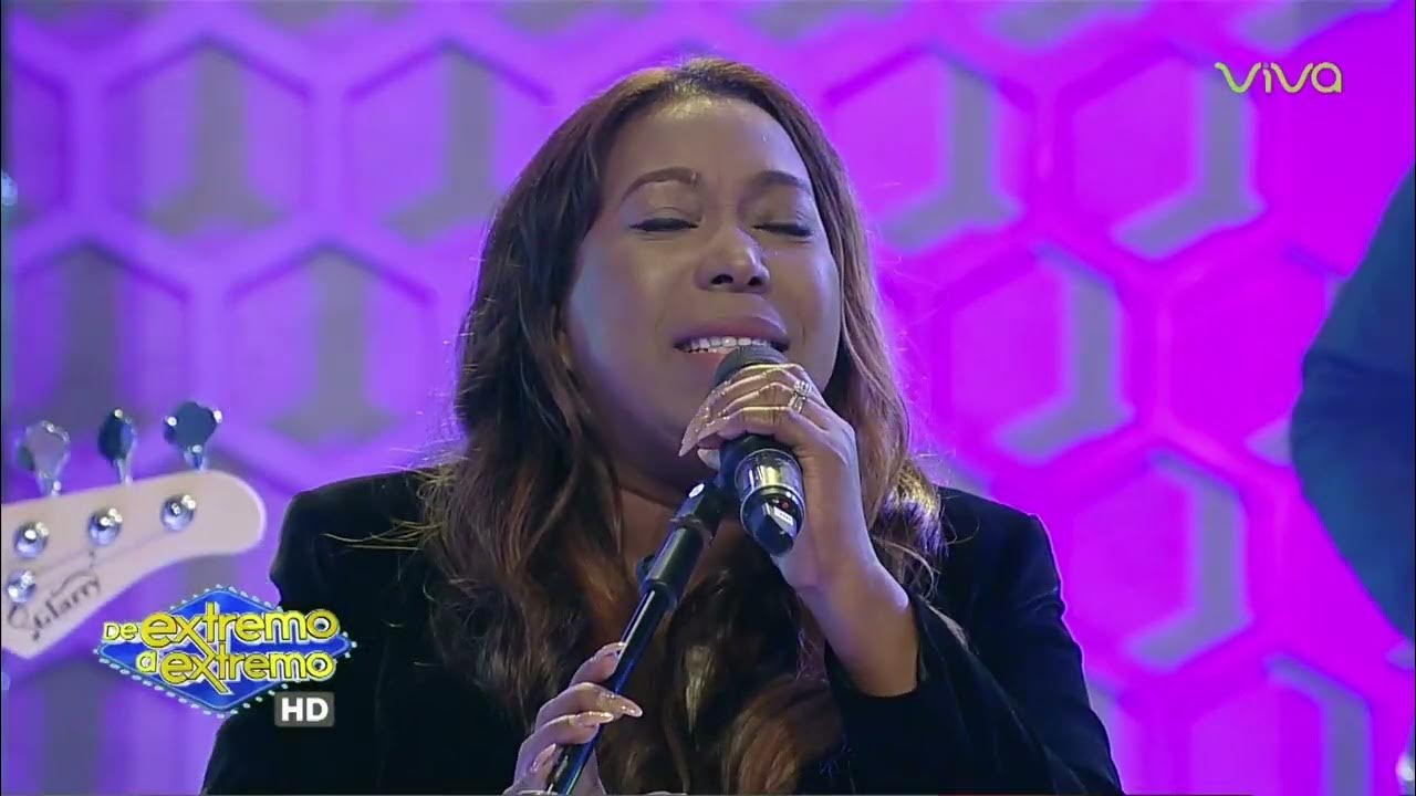 Apóyate en Mi - Isabelle Valdez (EN VIVO) | Extremo a Extremo - YouTube