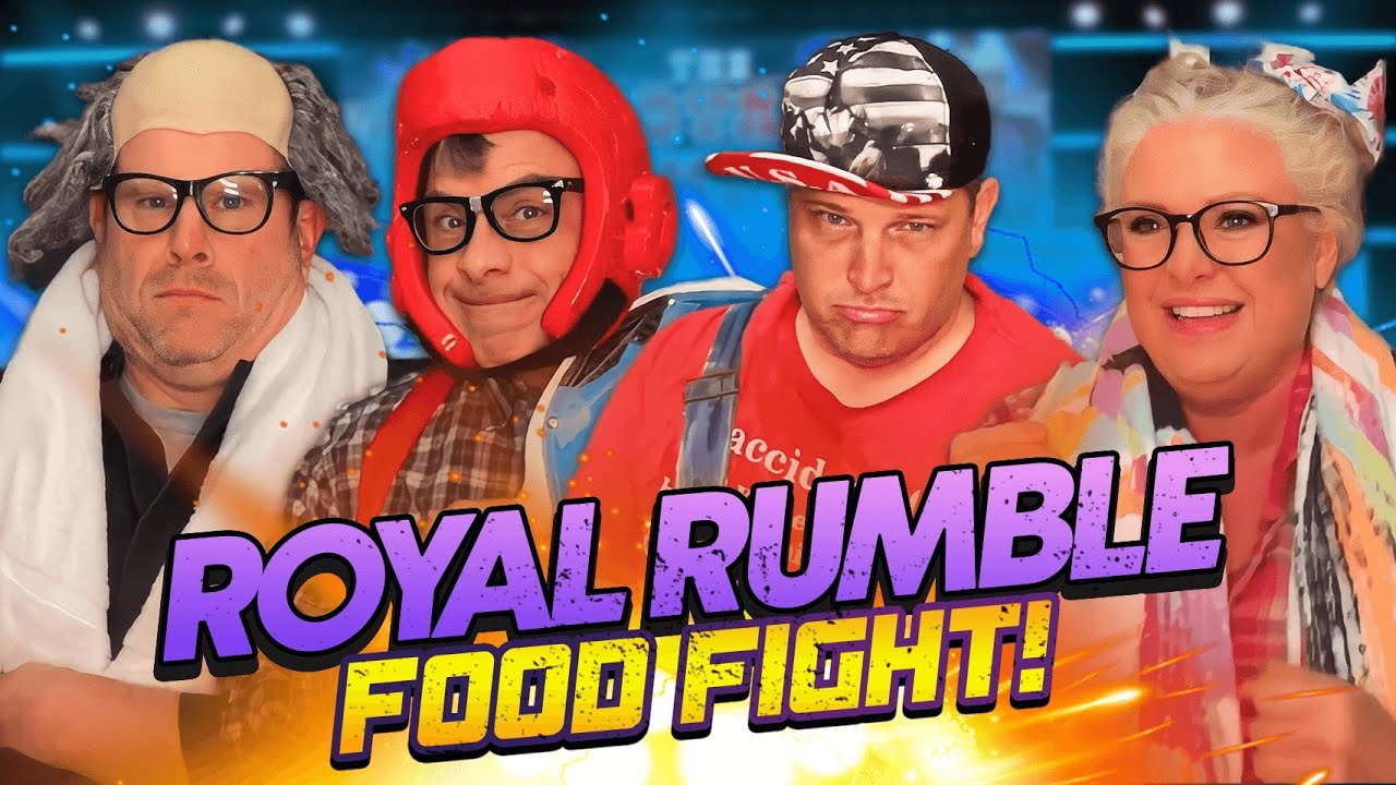 Royal Rumble Food Fight - YouTube
