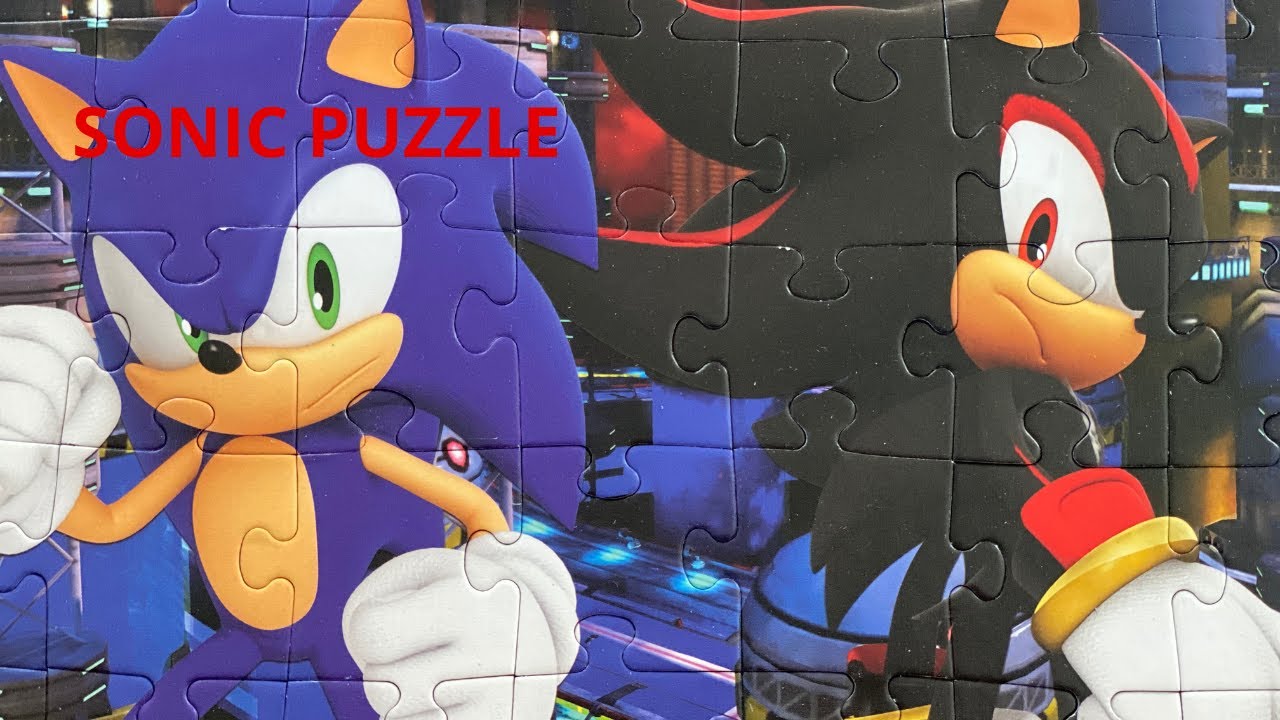 SONIC PUZZLE - SONIC THE HEDGEHOG AND SHADOW THE HEDGEHOG | puzzles for ...