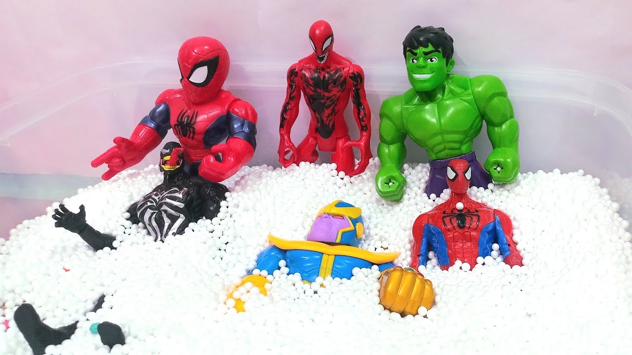 SPIDER-MAN vs BATMAN vs THANOS vs HULK AVENGERS CAPTAIN AMERICA vs ...