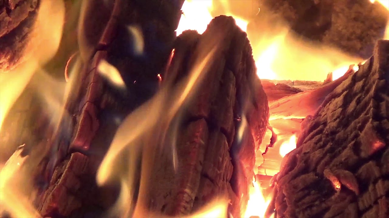 Ambiance cheminée feu de bois - Full HD- - YouTube