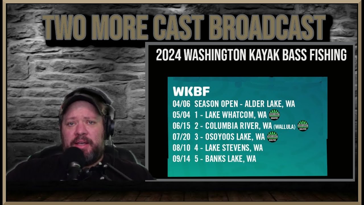 2024 WKBF Washington Kayak Bass Fishing Schedule and Past Event Recap ...