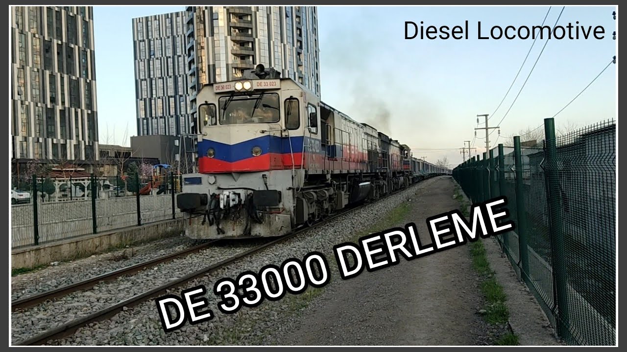 TCDD DE 33000 DERLEME 2 | DE 33000 COMPILATION | DE 33023 + 33013 ...