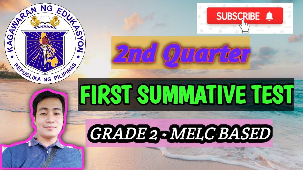 SECOND QUARTER (First Summative Test) Grade 2 - YouTube