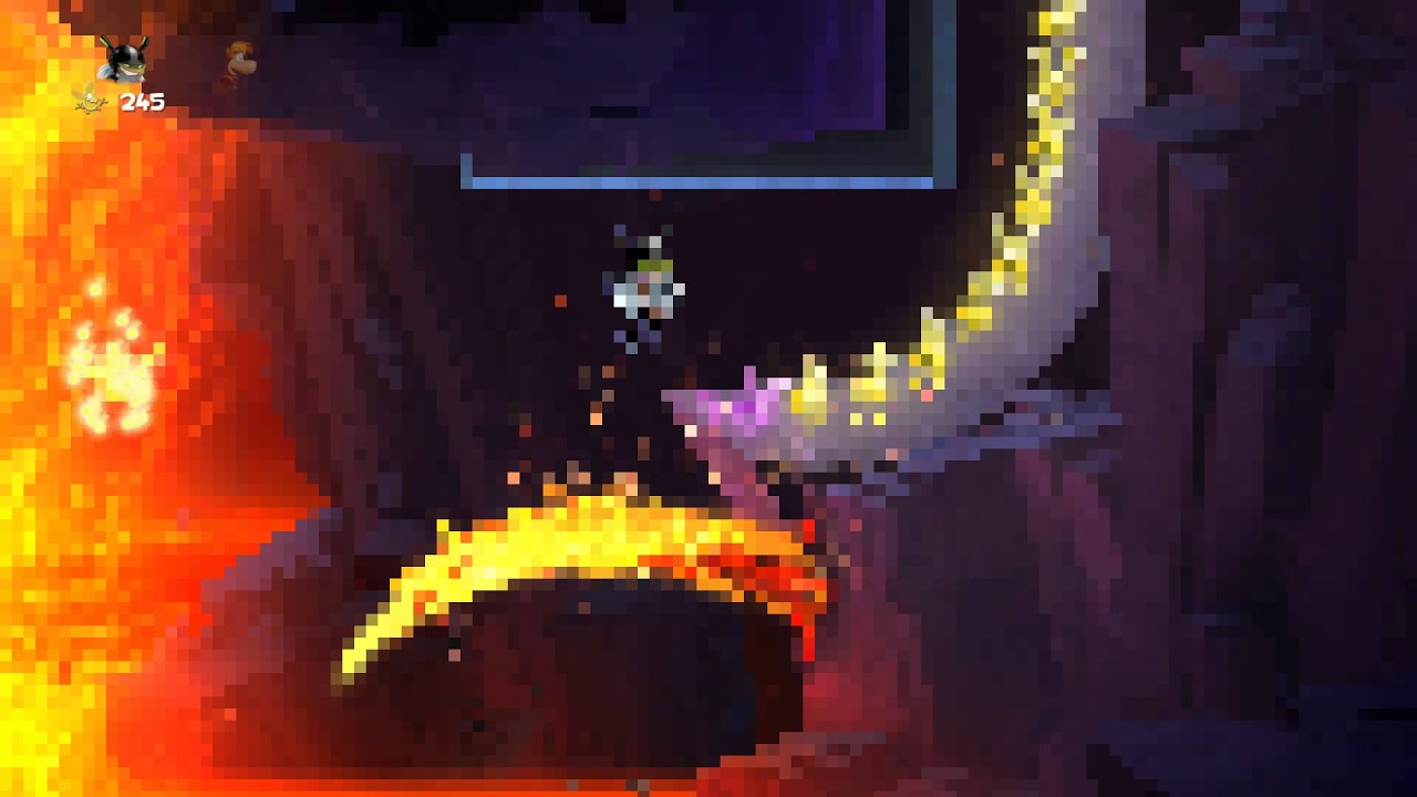 Rayman Legends - Dragon Slayer, 8 bit Edition - YouTube