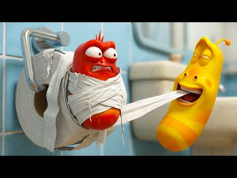 LARVA 2026: TOILET PAPER STICK LOOP - ANIMATION COMEDY | FUNNY ANIME | COMICS
