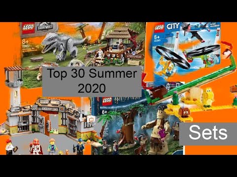 Top 30 Lego Summer 2020 Sets - YouTube