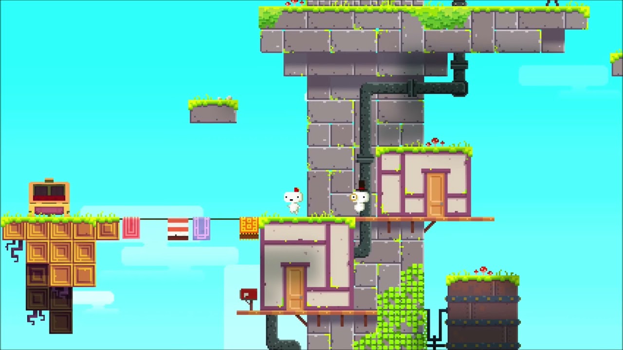 FEZ : gameplay - Nintendo SWITCH - YouTube