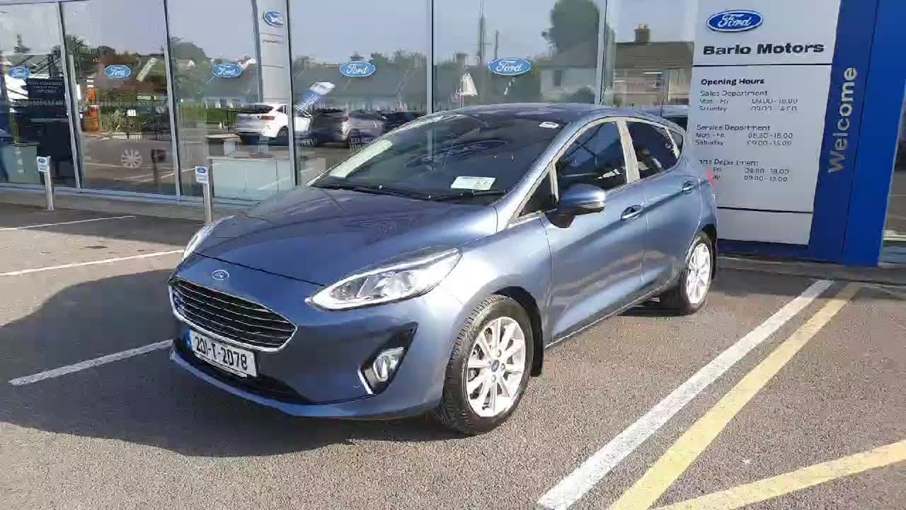 201T2078 - 2020 Ford Fiesta 1.0 Titanium One Lady Owner RefId: 406131 ...