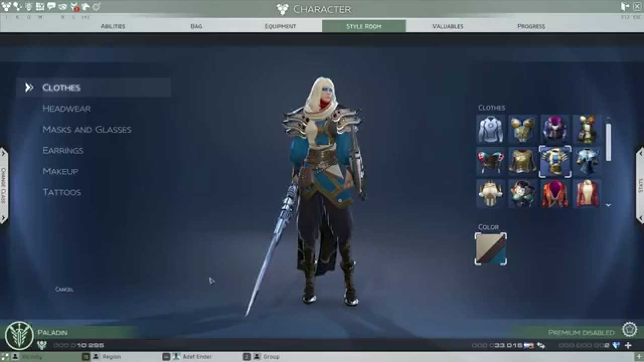 Skyforge Paladin and Traveler armor - YouTube