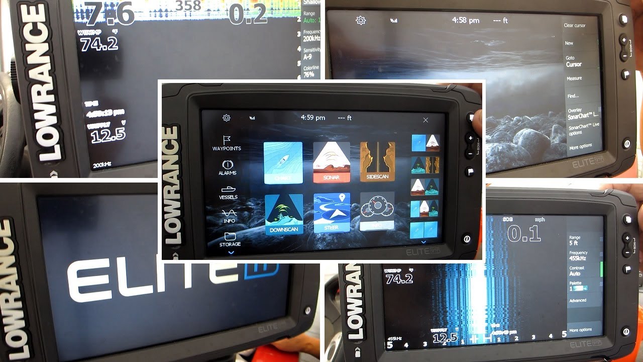 Lowrance Elite-9 Ti2 Fish Finder with Active Imaging Transducer: Review ...