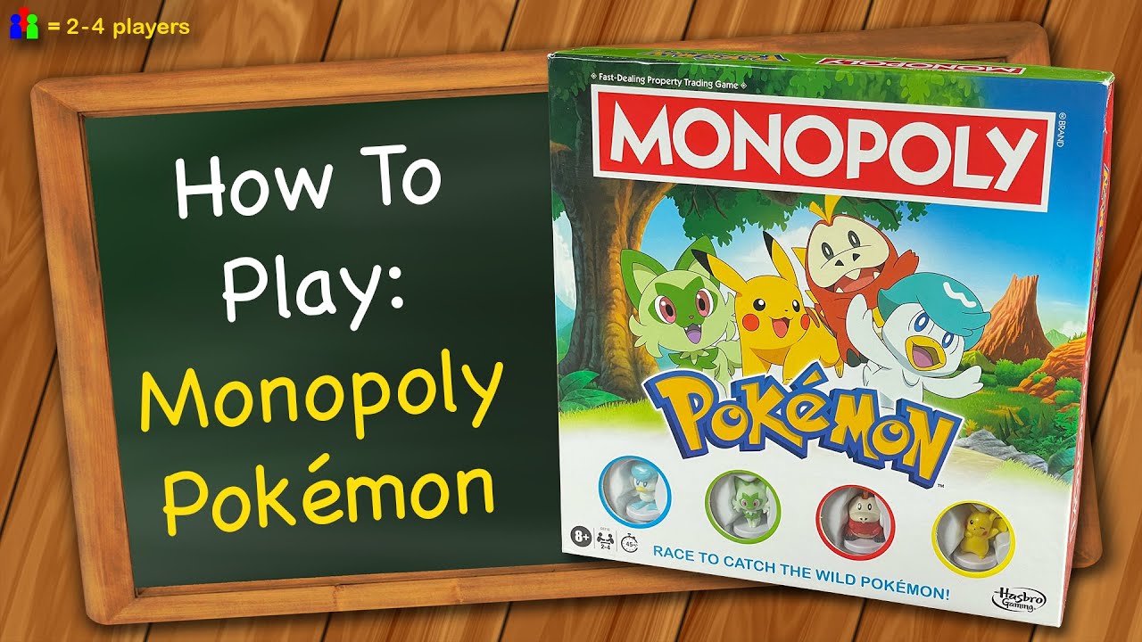 How to play Monopoly Pokemon - YouTube