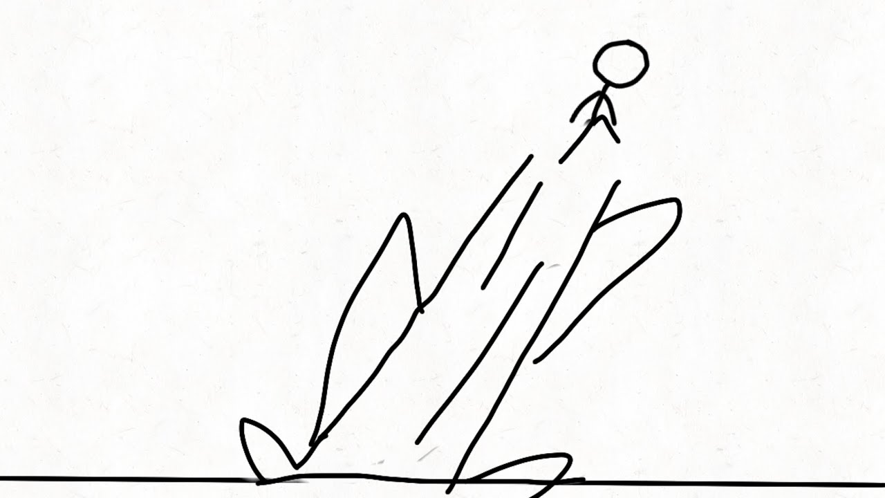 Stickman animation test - YouTube