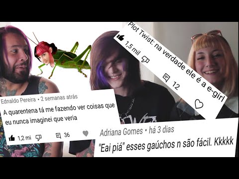 EU NAMORO UMA E-GIRL? EMOS RESPONDENDO HATERS