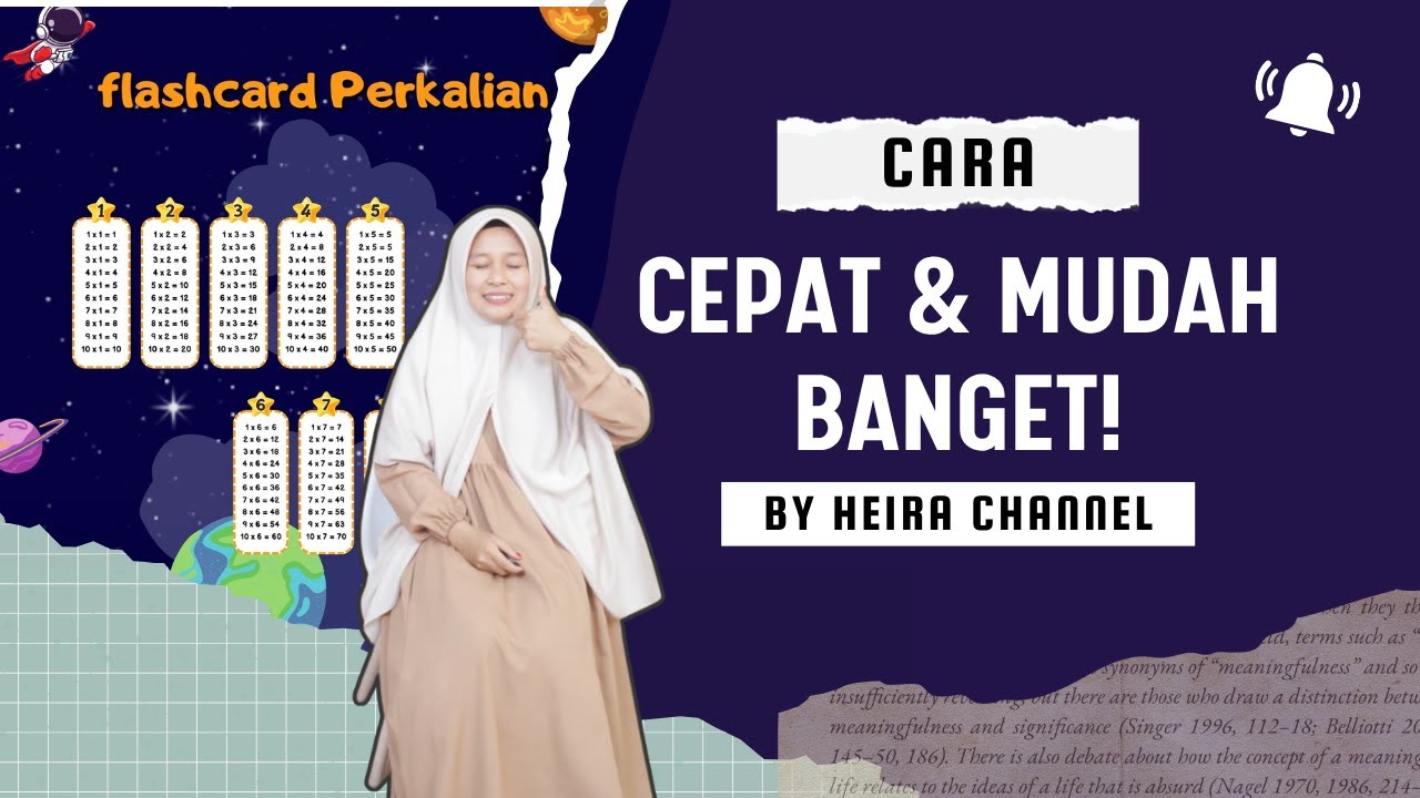 “Tutorial Bikin Flashcard Perkalian di Canva 🎨 | Cepat, Mudah, dan ...