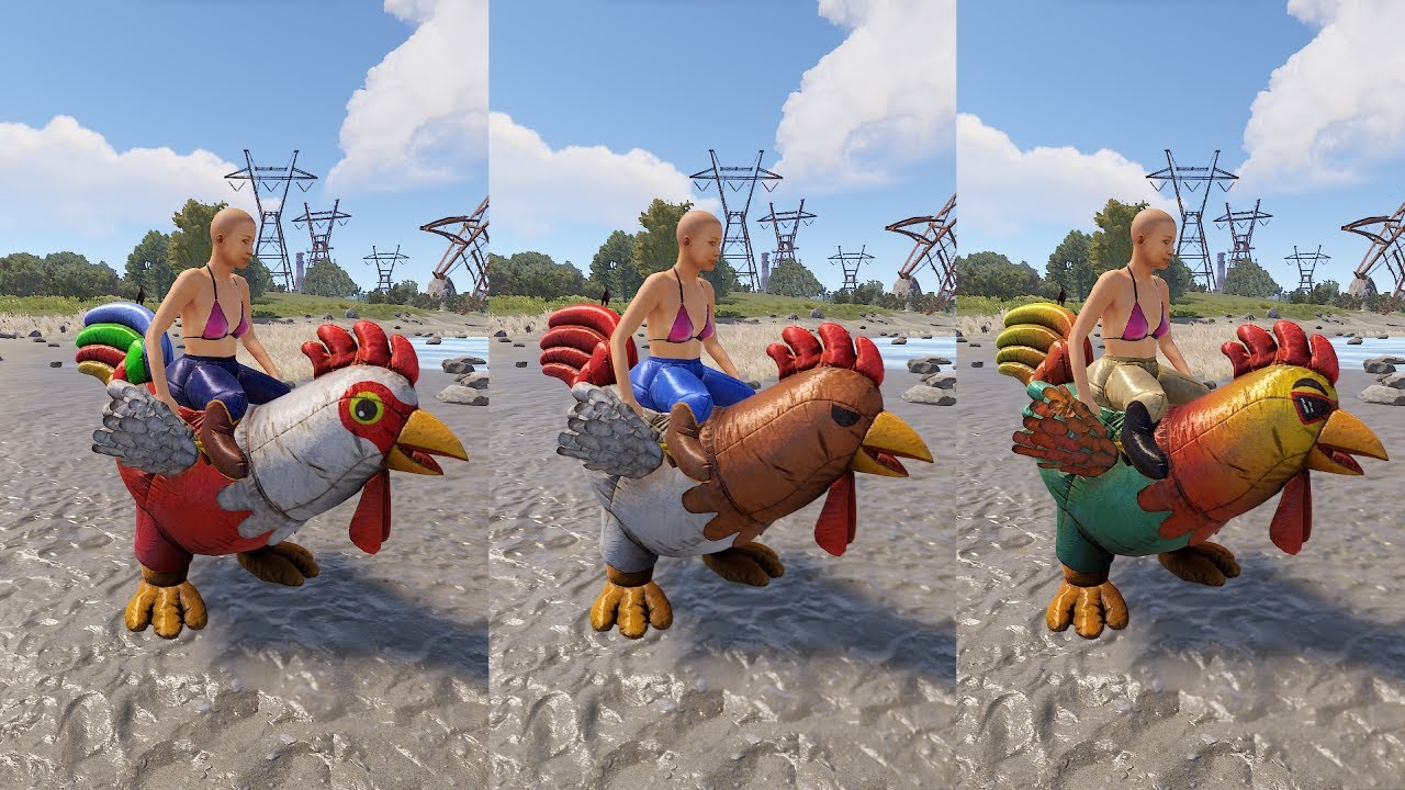 RUST SKIN SPOTLIGHT - Chicken Costume - 9,49€ - YouTube