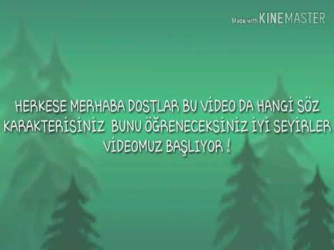 Hangi Söz Karakterisin 5 Soruda belirle
