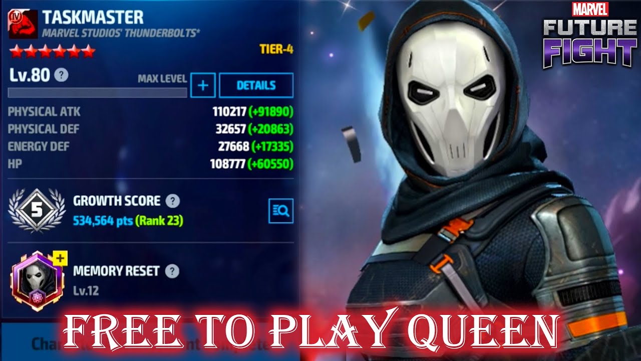 T4 TASKMASTER will SAVE You 7700 CRYSTALS l Marvel Future Fight - YouTube