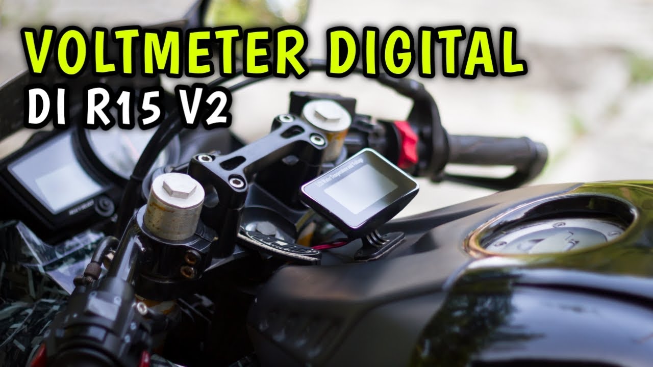 Review Voltmeter dan Water Temperature Digital di R15 V2 - YouTube