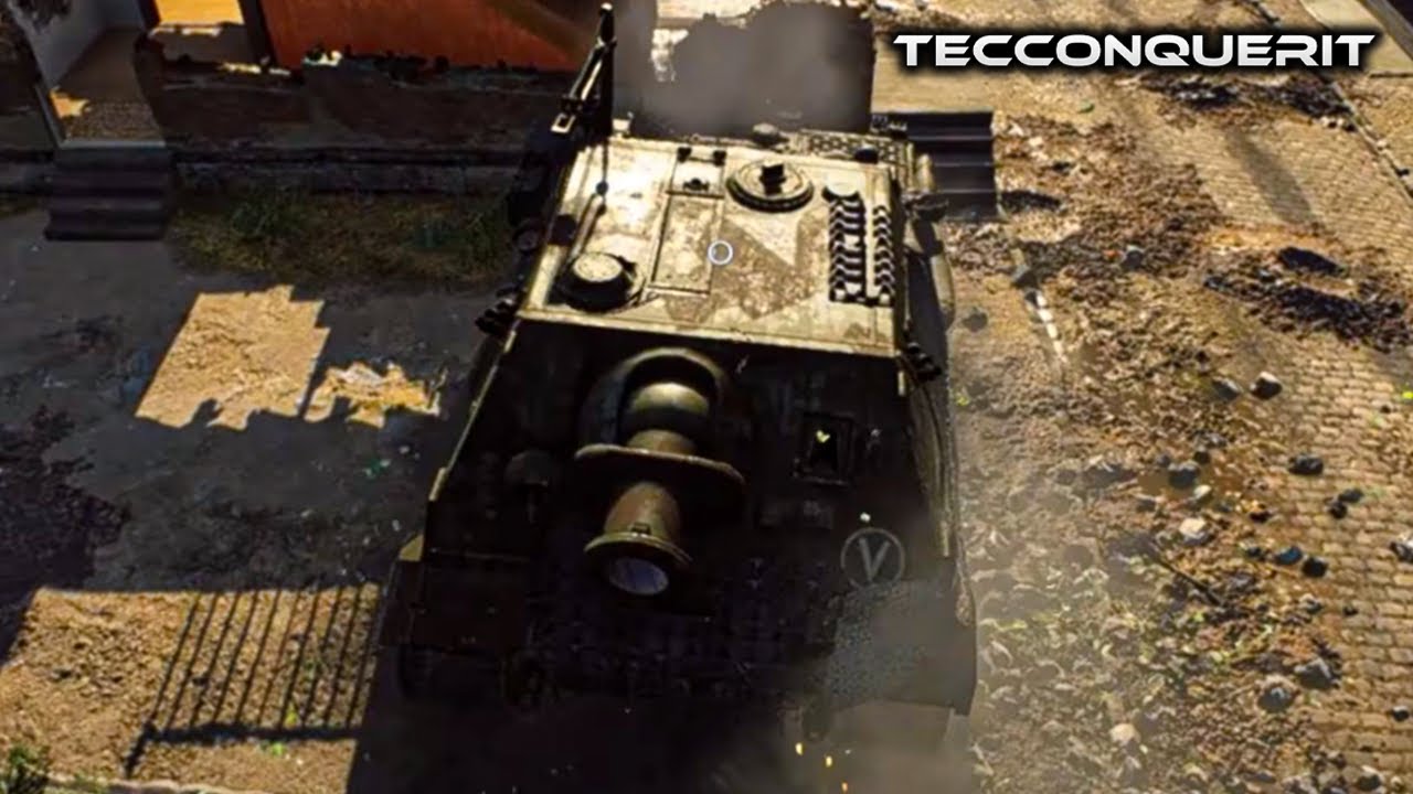 Running him over with a SturmTiger in Battlefield V - YouTube