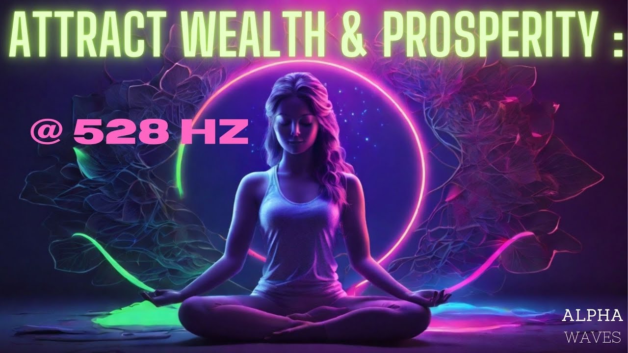 528 Hz Attract Wealth & Prosperity : Financial Abundance Meditation with Powerful Frequency ...