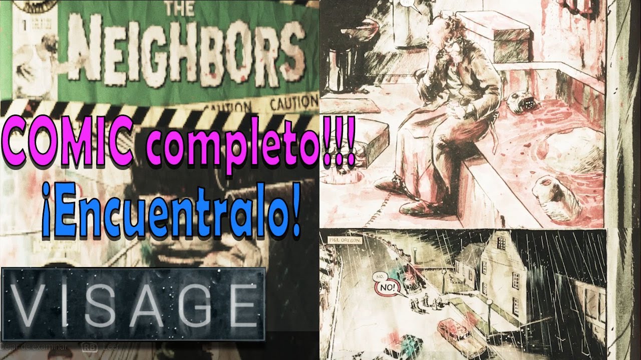 Visage - COMIC completo de los VECINOS y cómo encontrar sus páginas ...