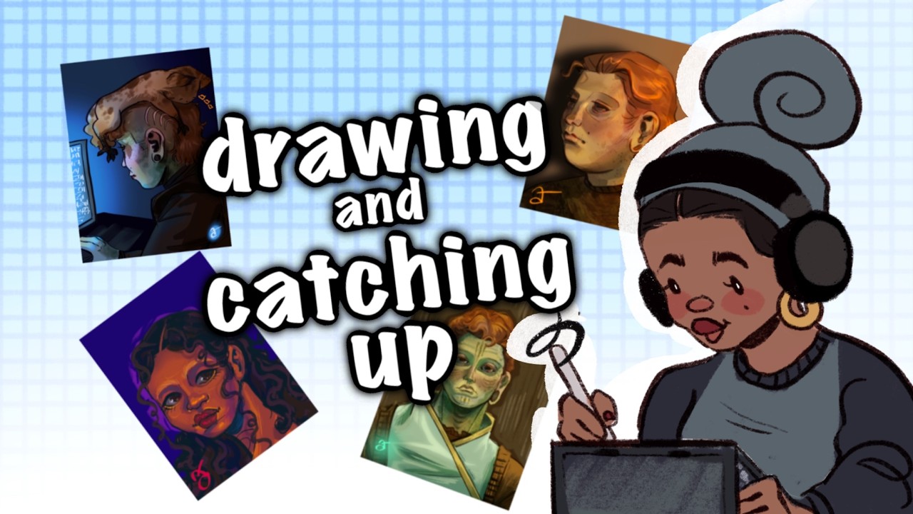 What I've Been Up To :) Chit-Chat & Drawing Compilation - YouTube