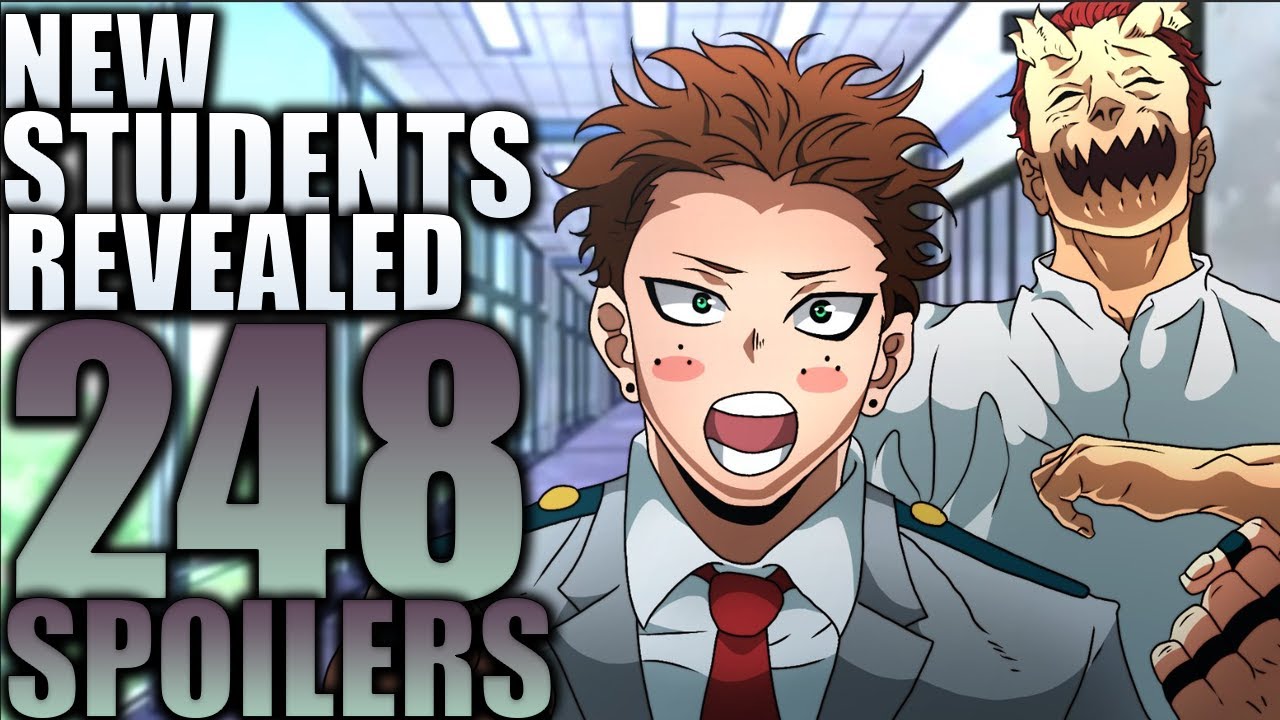 NEW STUDENTS REVEALED / My Hero Academia Chapter 428 Spoilers - YouTube