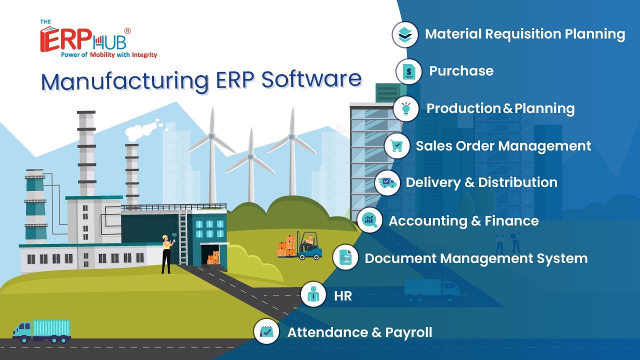 Manufacturing ERP Software | Integrate All Department Seamlessly - YouTube