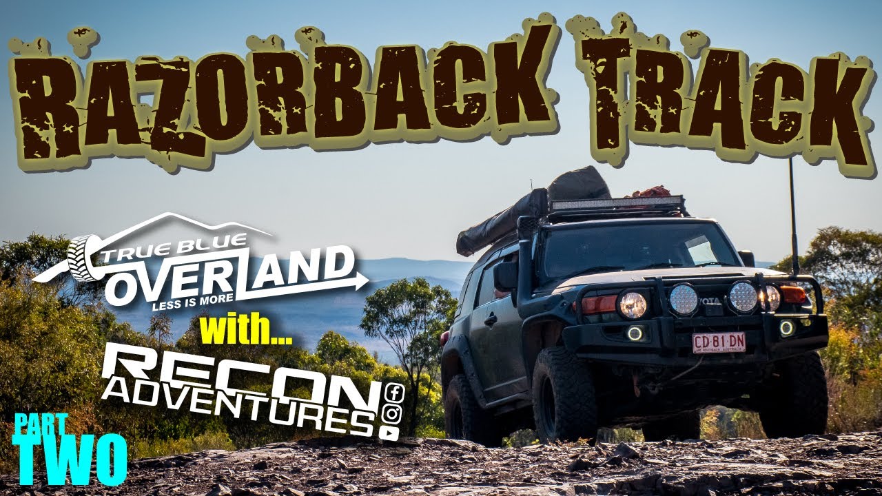 Razorback 4x4 Track In The Kroombit Tops - YouTube