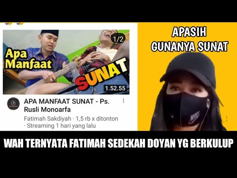 WAHH GAWAT - TERNYATA FATIMAH SEDEKAH SUKA RAME RAME SAMA COWOK BERKULUP