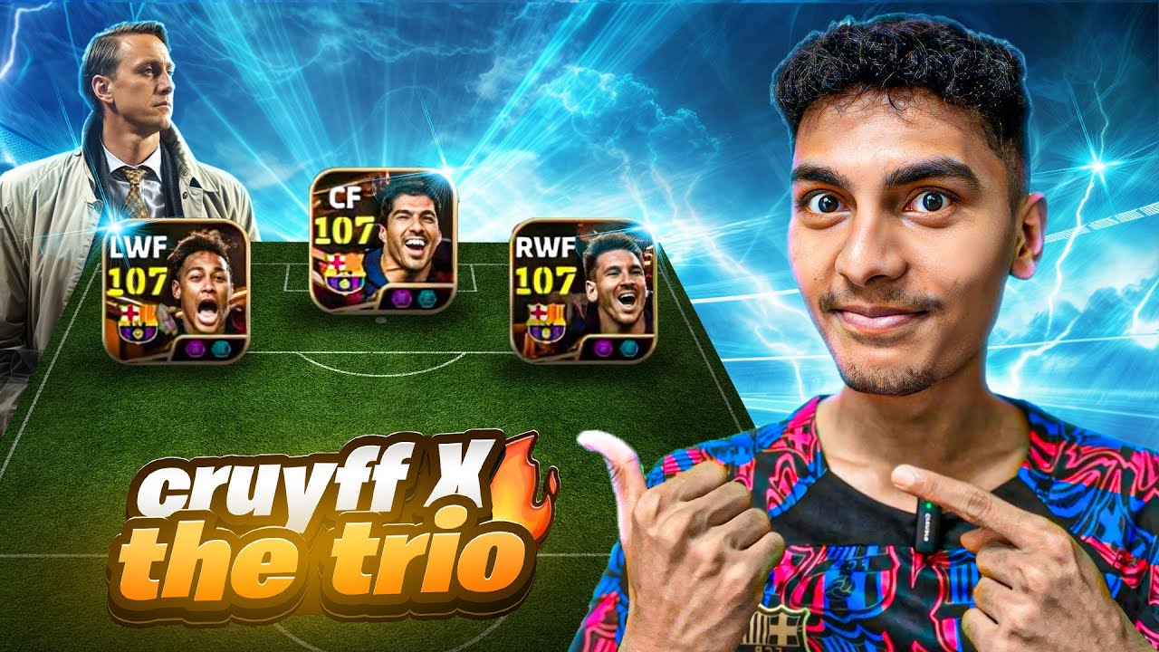 I TRIED THE BIG TIME MSN TRIO🥵 | MANAGER AS NEW JOHAN CRUYFF - 89 ...
