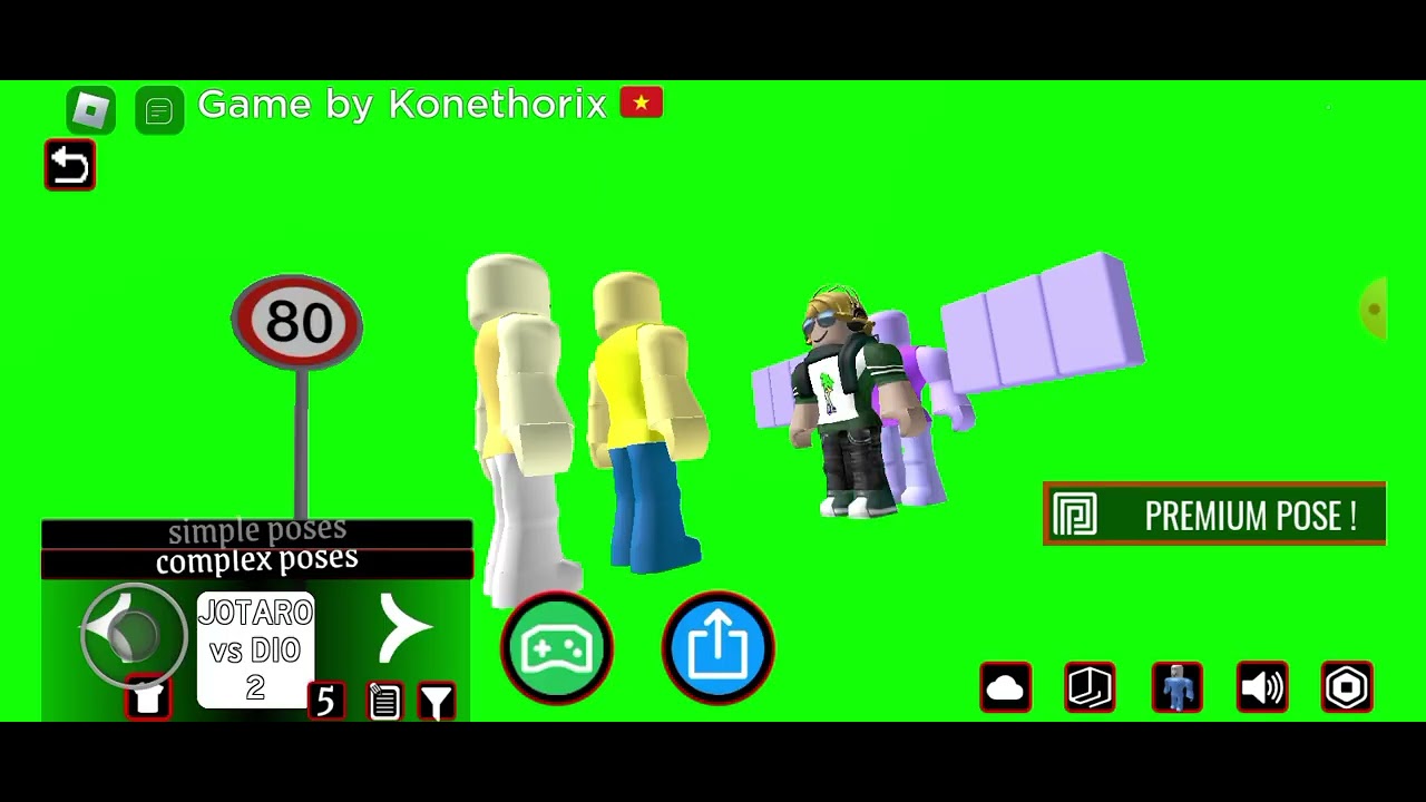 updating a video for jaded_sparrow666 for him to see in Jojo poses ...