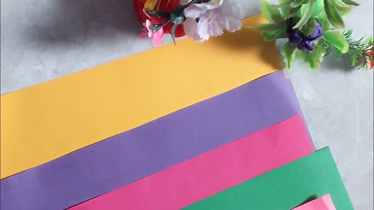 Diy! How to make a Flowers (5 Flowers ideas) - YouTube