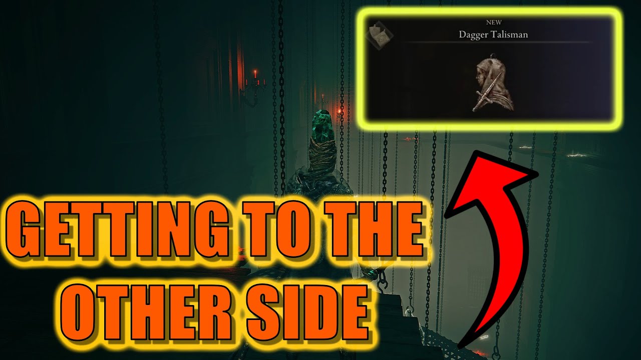 Elden Ring: Unreachable Loot in VOLCANO MANOR Area | Dagger Talisman ...