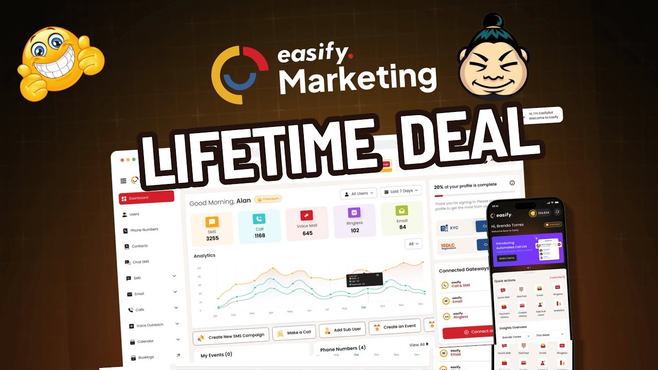 Easify Lifetime Deal – Supercharge Your SMS/MMS Marketing! - YouTube