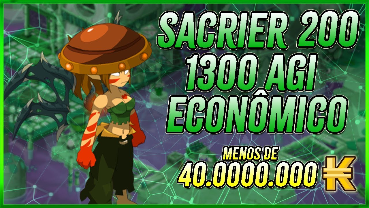 [Dofus] BUILD SACRIER 200 AGILIDADE ECONÔMICA ! EXTREMAMENTE FORTE ...