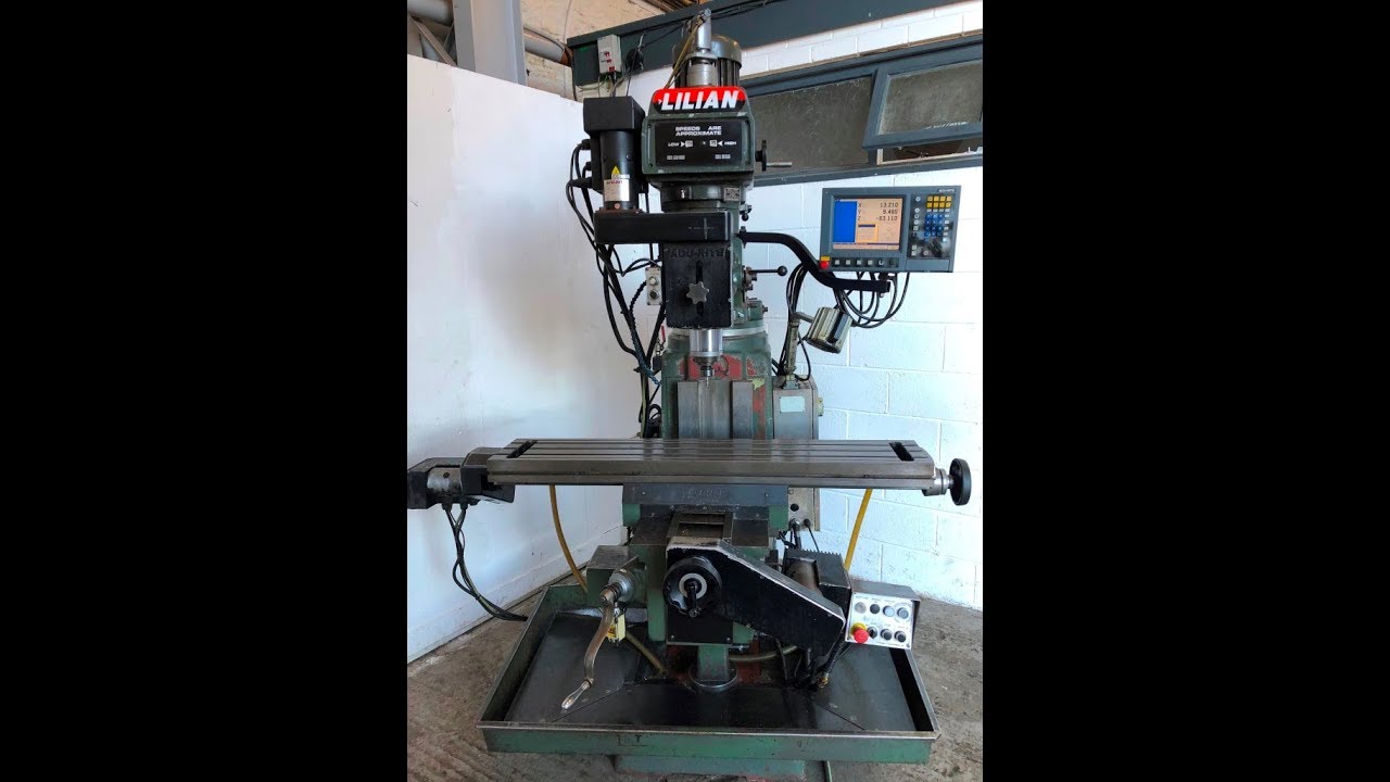 Lillian 5VH CNC Milling Machine - YouTube