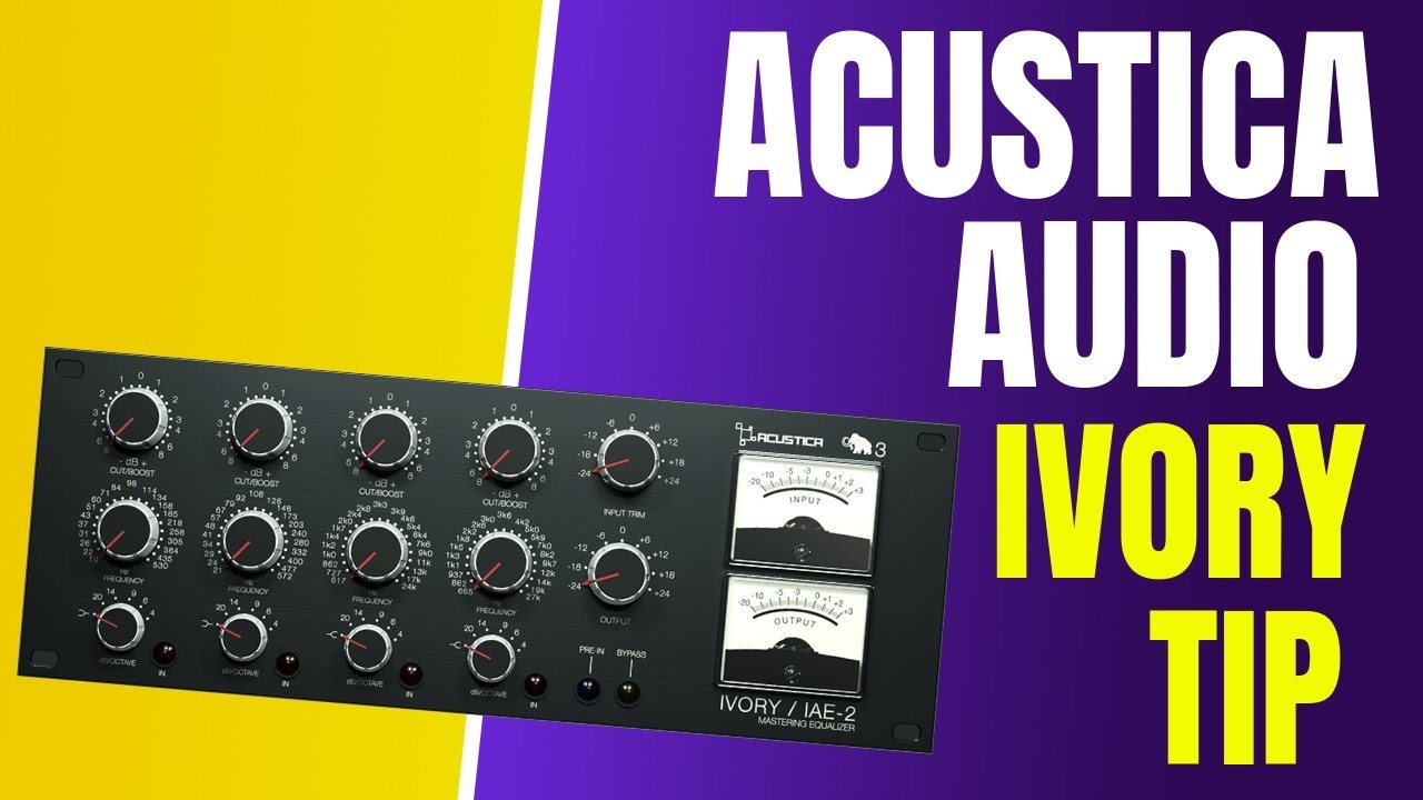 ACUSTICA AUDIO IVORY TIP - Streaky.com - YouTube