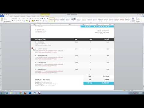 Price Invoice Template - 2, a Stationery Template by alimran24