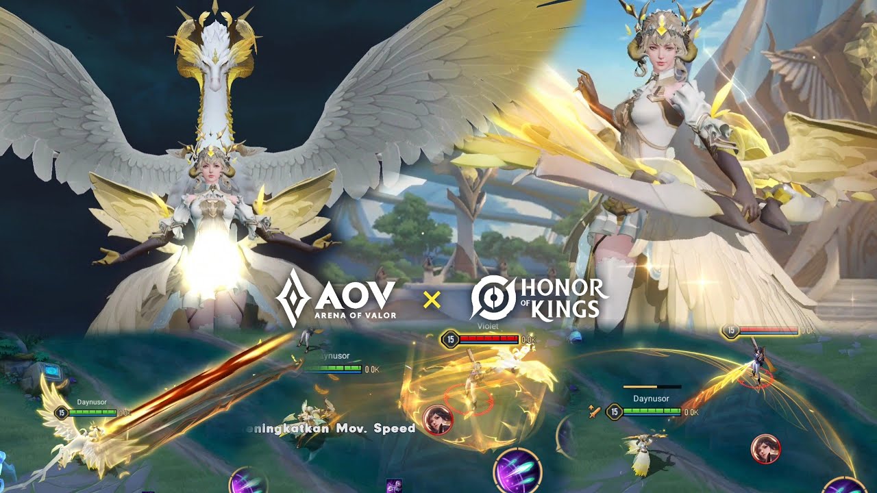 AOV NEW SKIN TEL'ANNAS X JIA LOU | AOV X HOK | HERALD OF LIGHT - ARENA ...