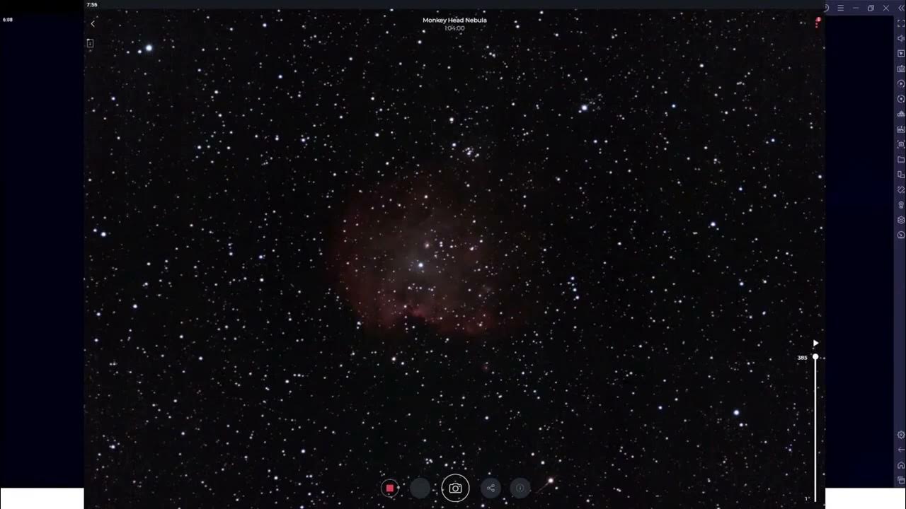 NGC2174 Monkey Head Nebula - Stellina Mosaic x80 speed - Rooster Inn Observatory - 16 January ...