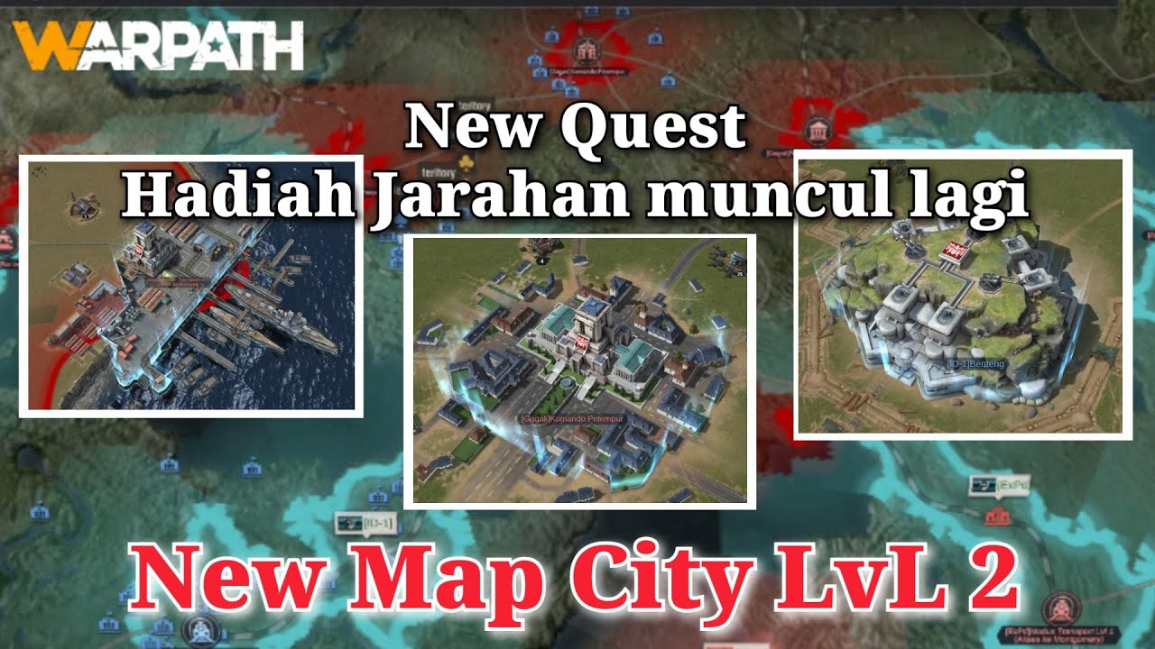 Warpath - Level 2 city New Map Exploration - YouTube